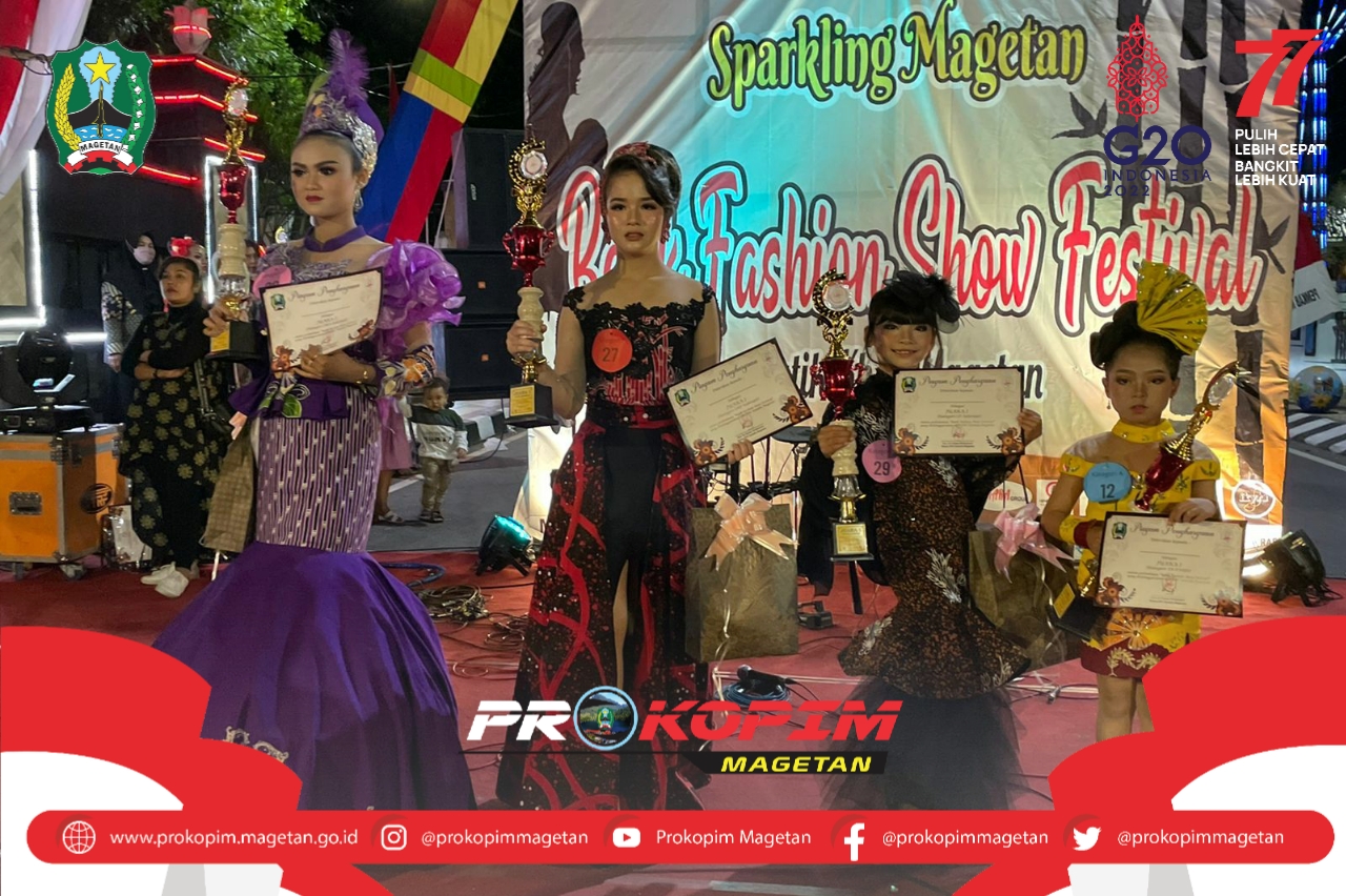 “Sparkling Magetan” Batik Fashion Show Festival - Kabar Magetan