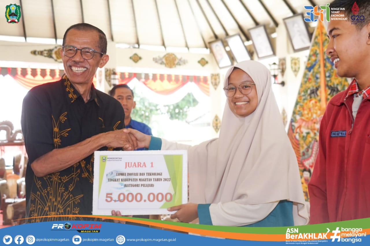 Inotek Award 2022 : Apresiasi Pemkab Magetan Mendorong Lahirnya Inovasi ...